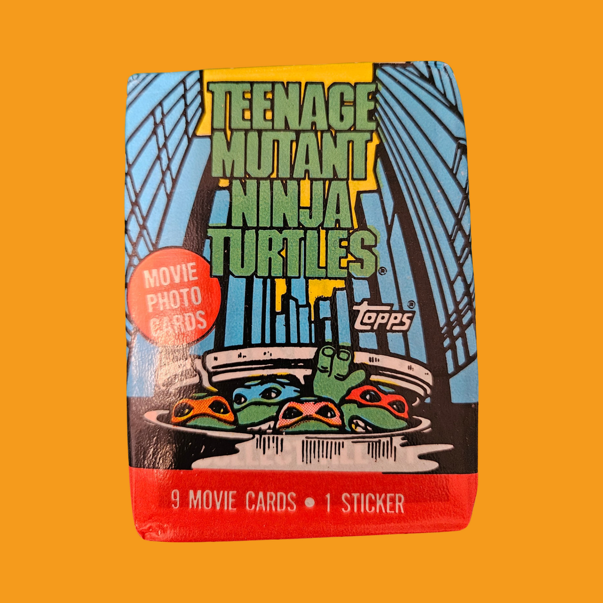 1990 Topps TMNT Wax Pack – Bazinga Cards, Collectibles & Arcade