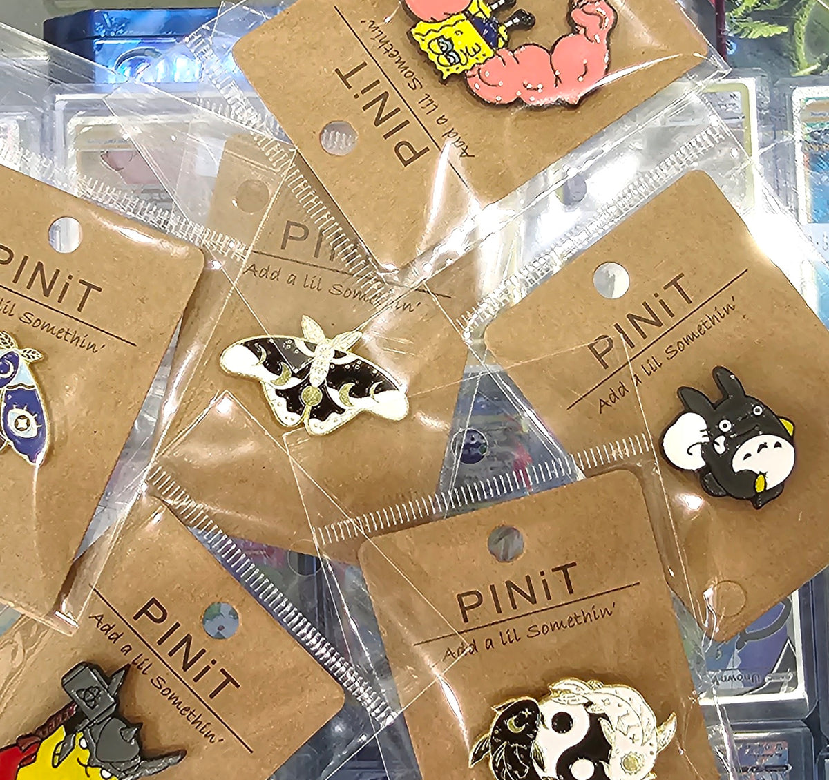 Badges - Assorted – Bazinga Cards, Collectibles & Arcade