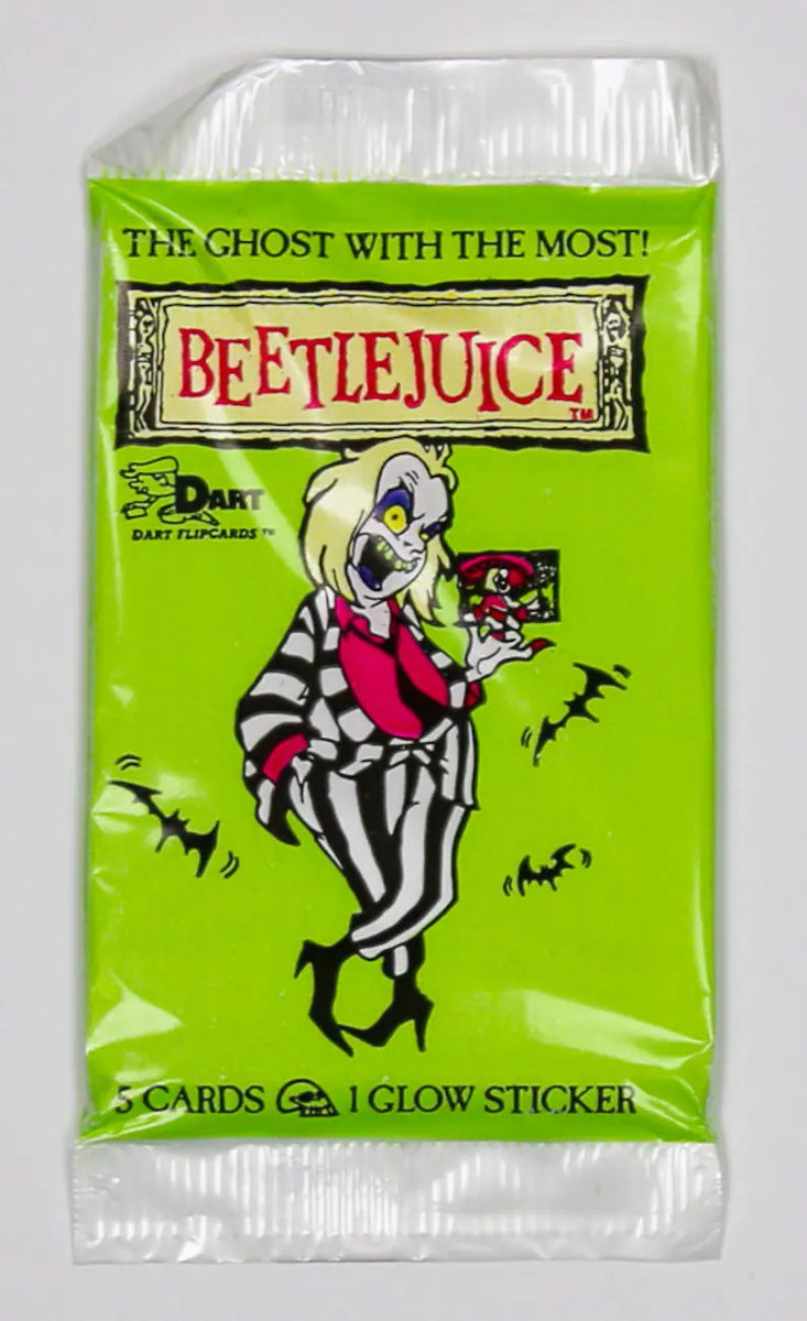1990 Dart - Beetlejuice Trading Cards – Bazinga Cards, Collectibles ...