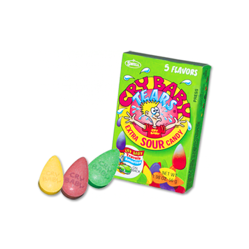 Cry Baby Tears Extra Sour Candy – Bazinga Cards, Collectibles & Arcade