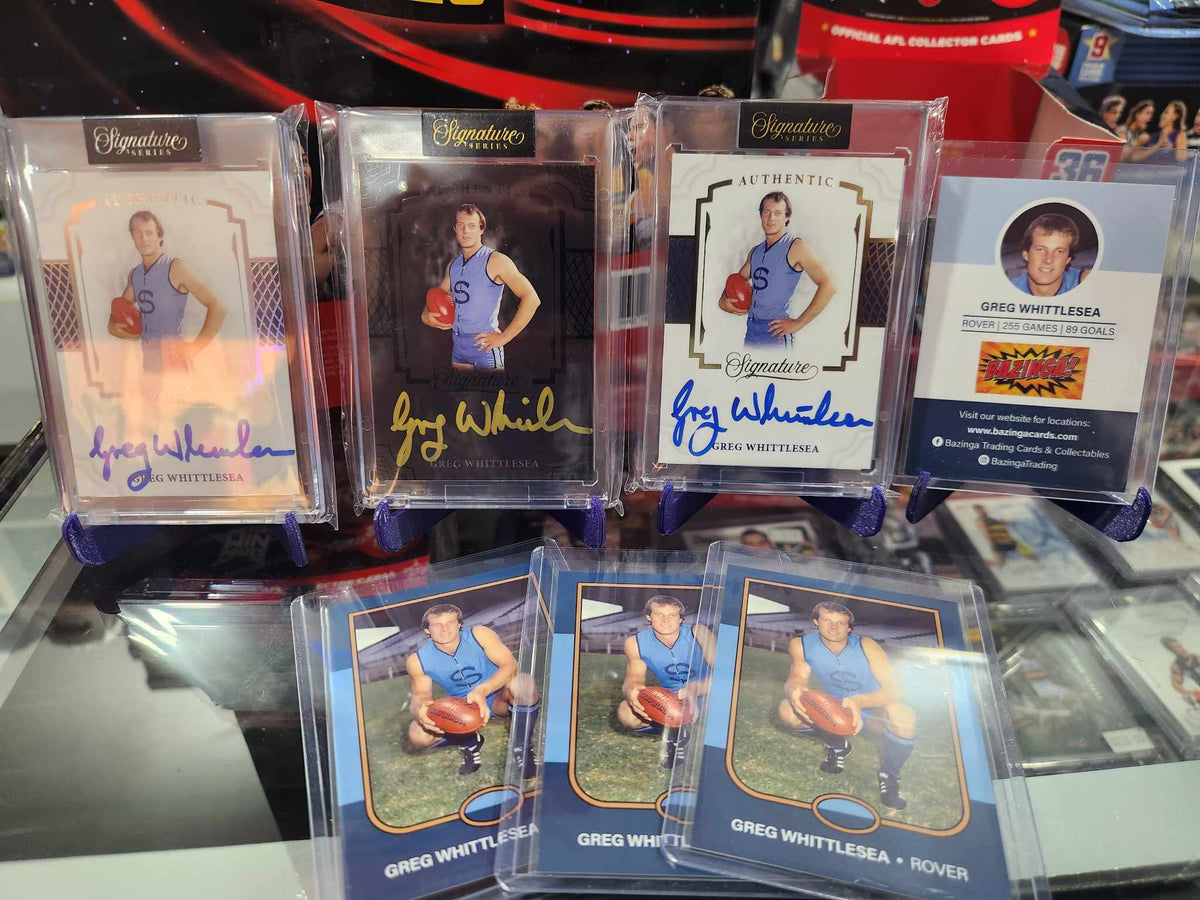 SA CARDS SIGNATURE SERIES - GREG WHITTLESEA – Bazinga Cards ...