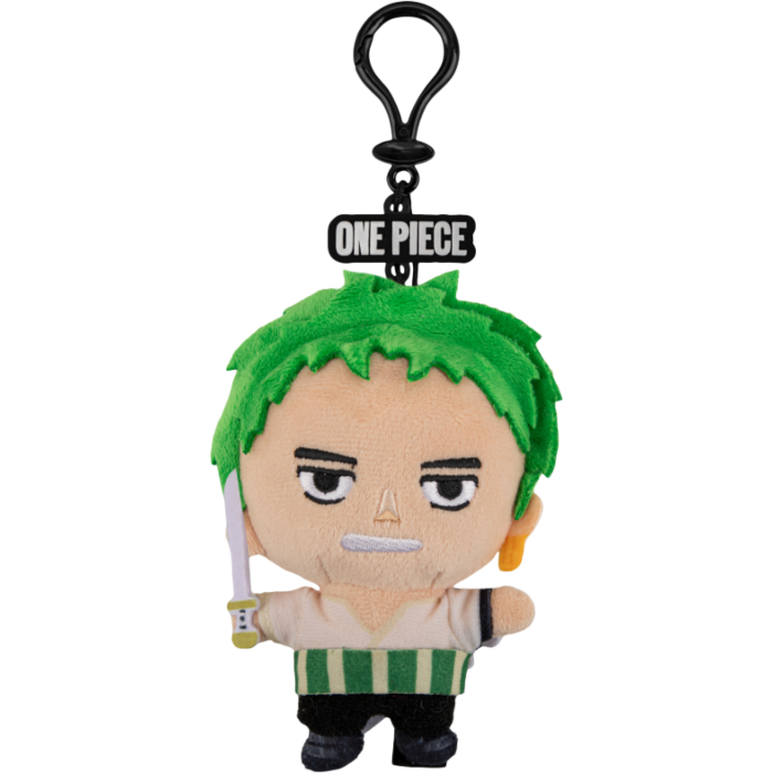 One Piece (2023) - Zoro Plush Keyring – Bazinga Cards, Collectibles ...