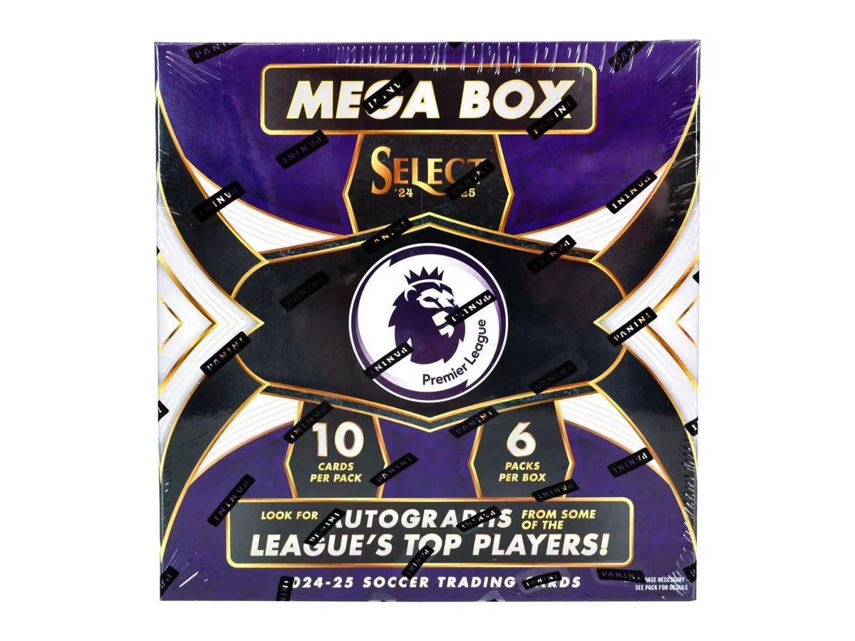2024/25 Panini Select Premier League Soccer Mega Box – Bazinga Cards, Collectibles & Arcade
