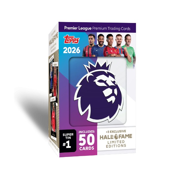 EPL - TC - Topps 2026 Premier League Super Tin (Assorted) – Bazinga ...