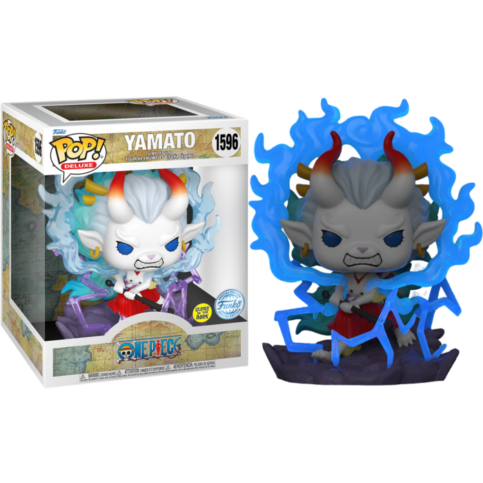 One Piece - Yamato (Beast Form) Glow-in-the-Dark Deluxe Pop! Vinyl Fig ...