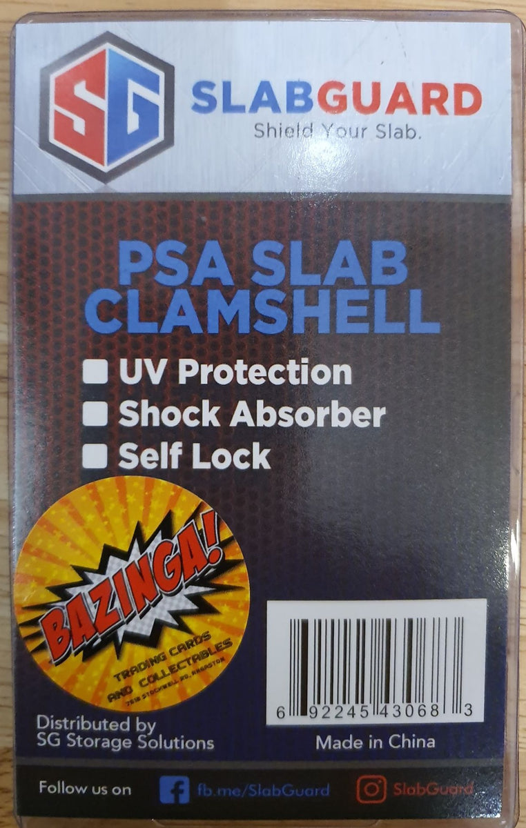 SlabGuard PSA Slab Clamshell – Bazinga Cards, Collectibles & Arcade